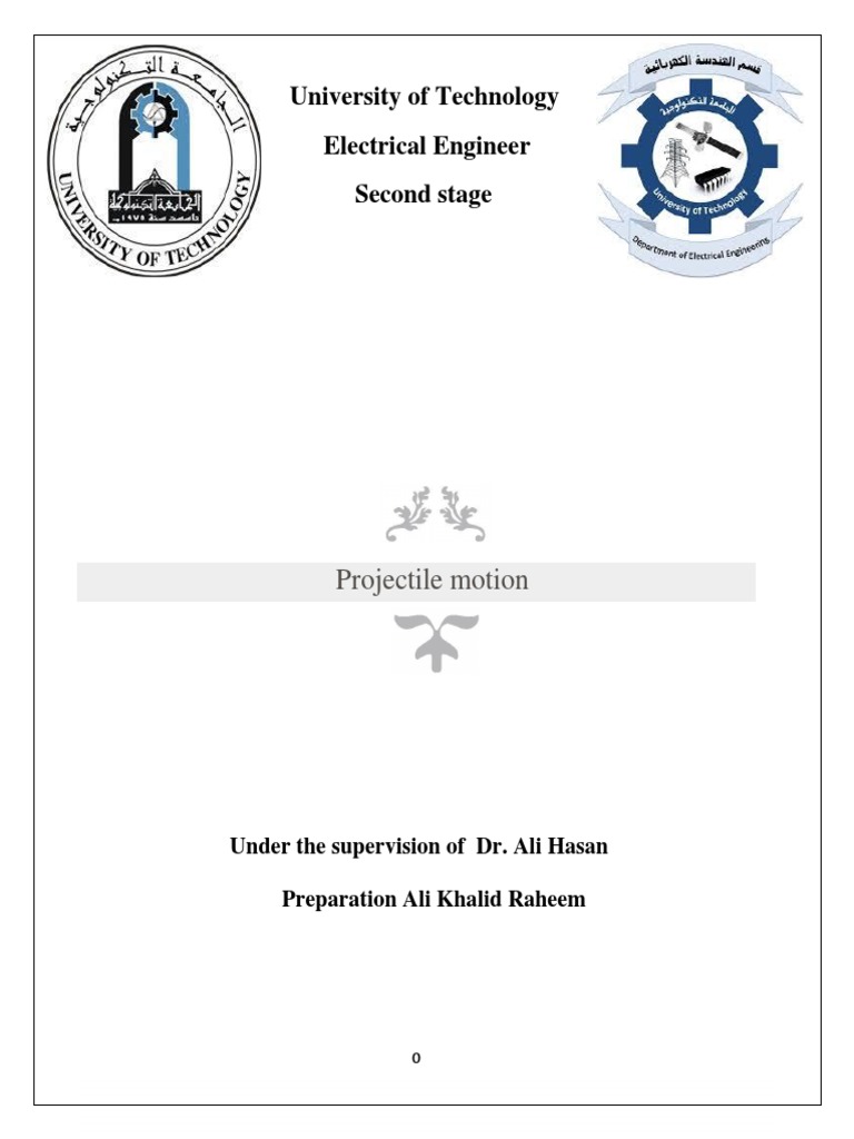 Projectile Motion Pdf Projectiles Acceleration