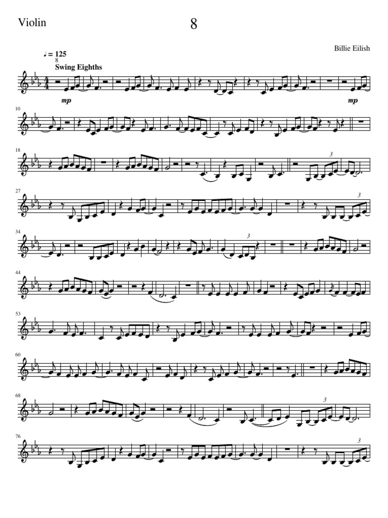 Violin: Swing Eighths | PDF
