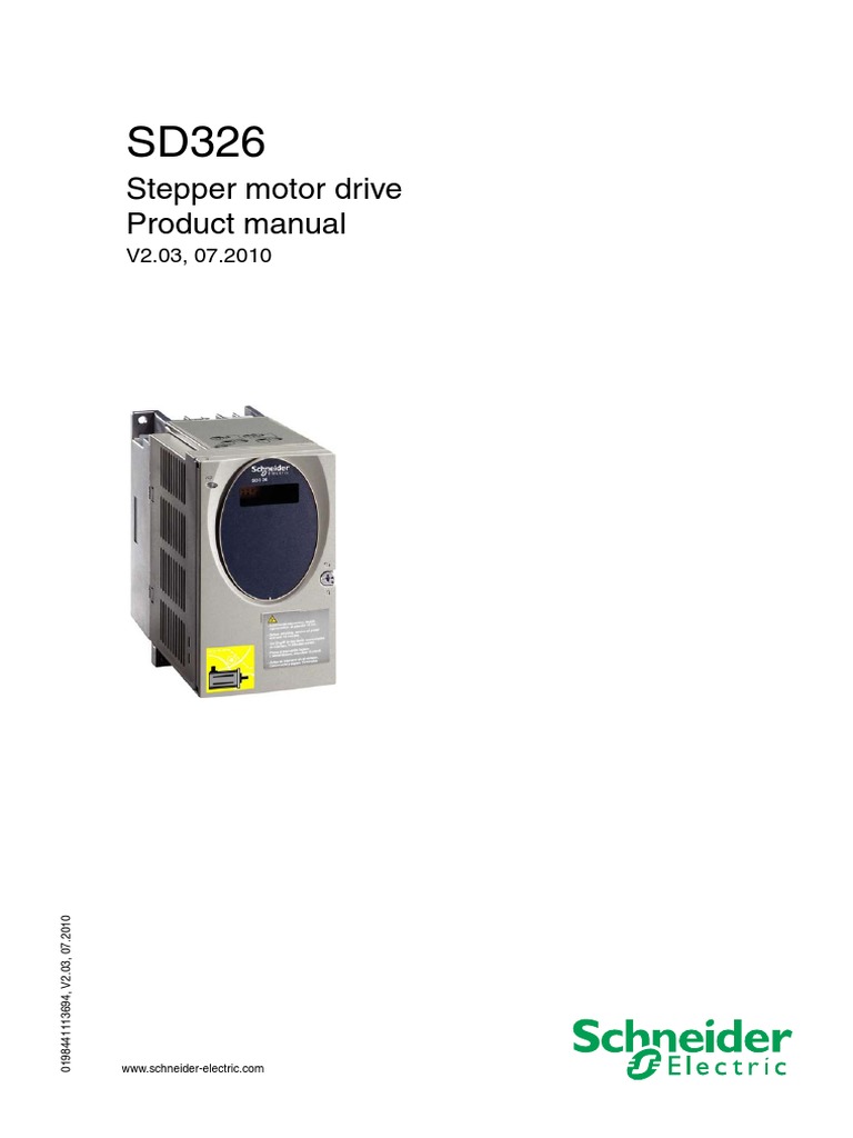 Stepper Motor Drive Product Manual | PDF | Electric Motor | Safety