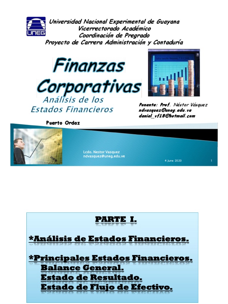 Analisis Edos Financieros PARTE TEORICA UNIDAD III PDF | PDF | Hoja de ...