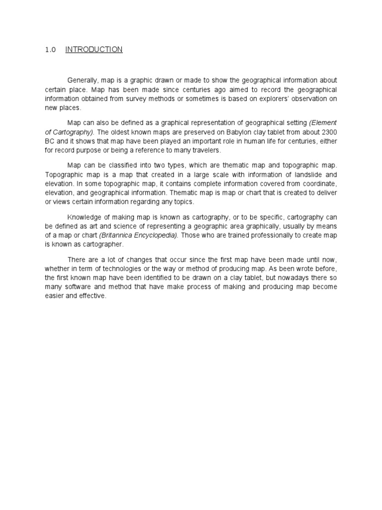 Assignment 1 Cartography | PDF | Map | Cartography