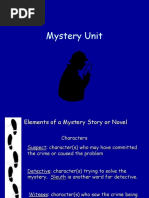 Mystery Story Elements Guide | PDF
