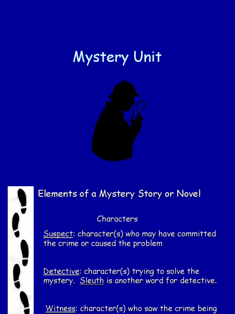Mystery Powerpoint | PDF