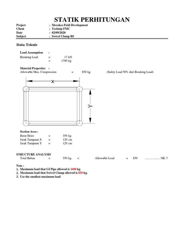 Structural Load Analysis Report | PDF