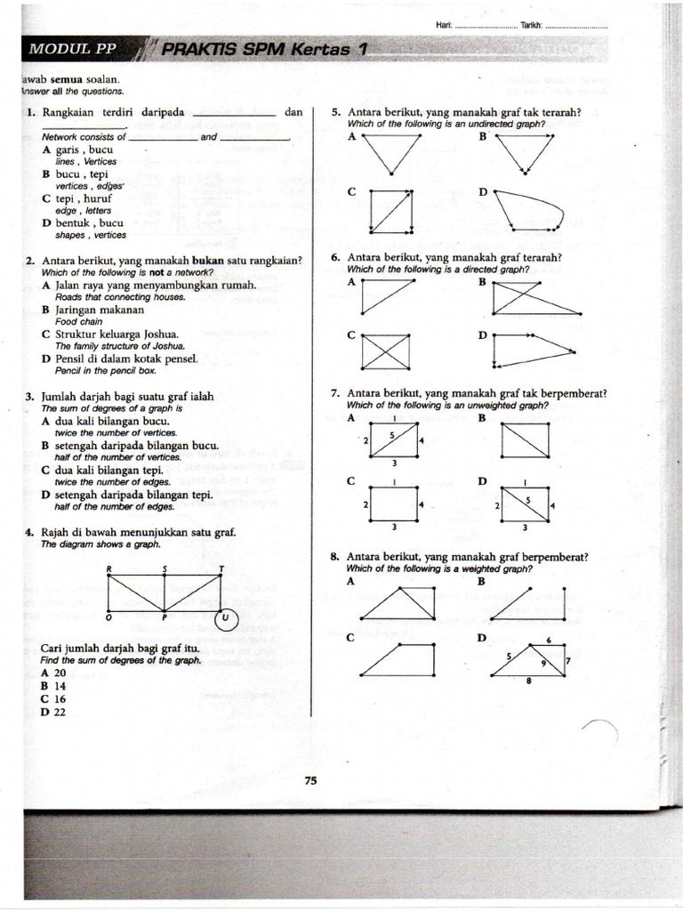 Math Chapter 5 (Form 4) | PDF