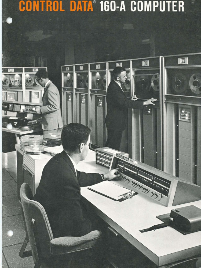 CDC 160a 1962 PDF | PDF | Computer Data Storage | Bit