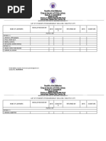 GAD Attendance | PDF