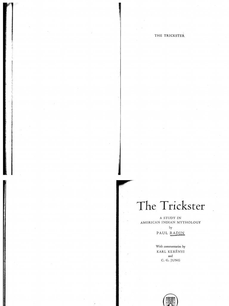 Paul Radin, The Trickster | PDF