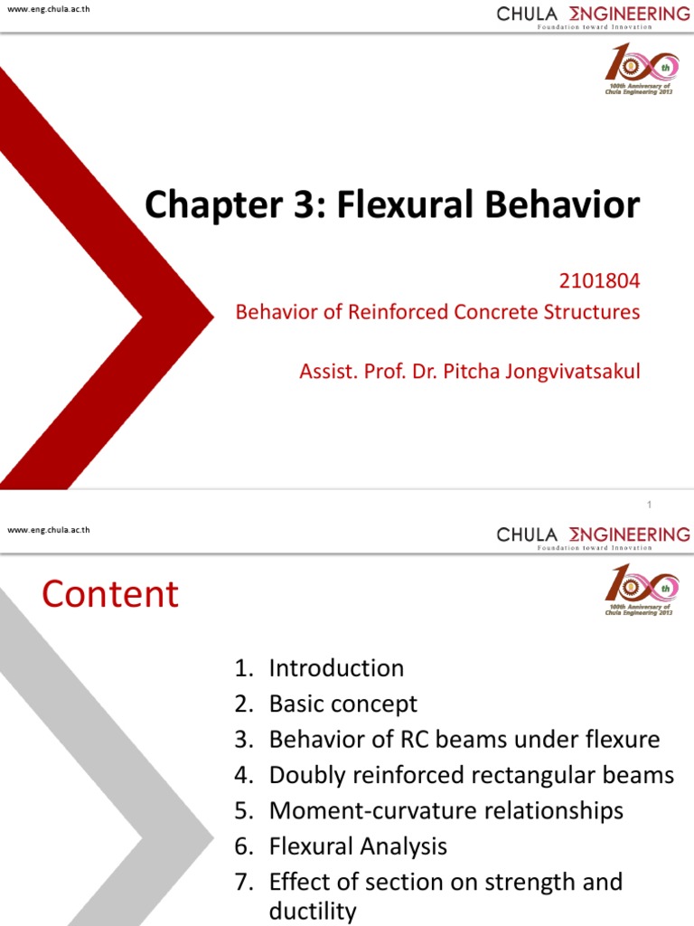 Understanding the Flexural Behavior of Reinforced Concrete Beams ...