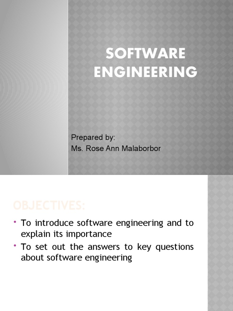 P1 - Software Engineering | PDF | Application Software | Software