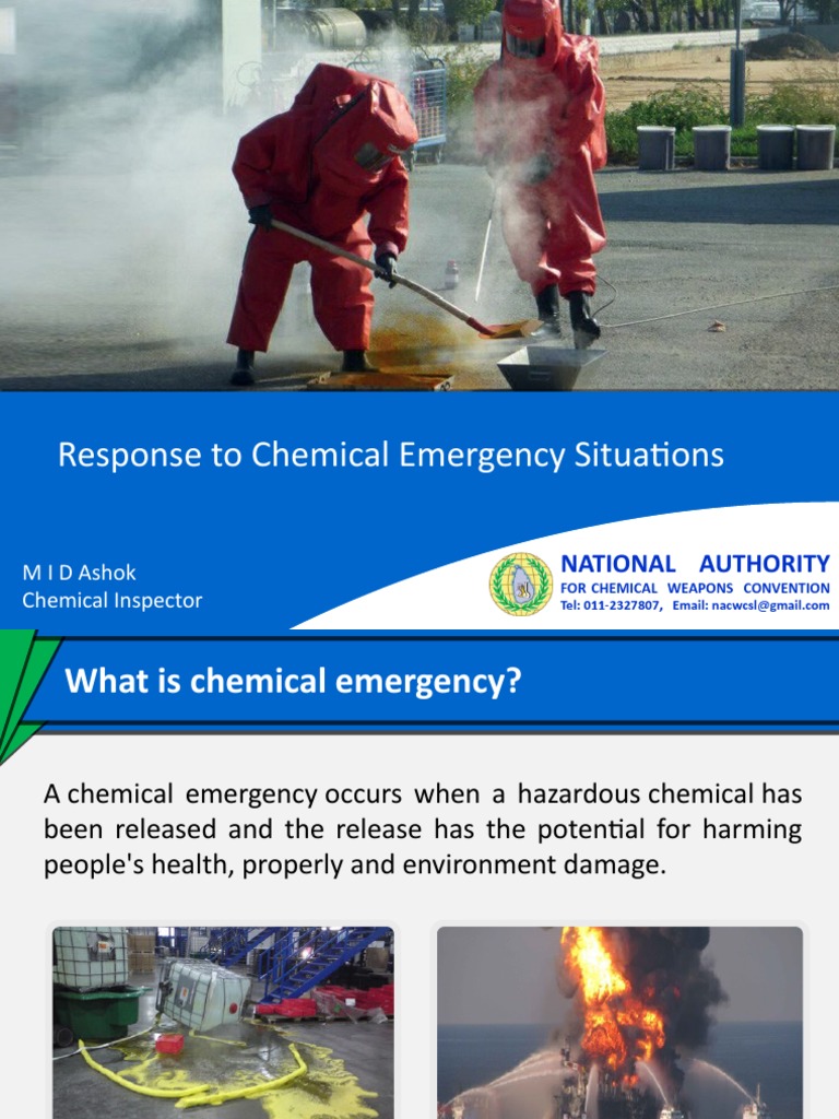 Chemical Emergency Response Guide | PDF | Emergency | Hazards