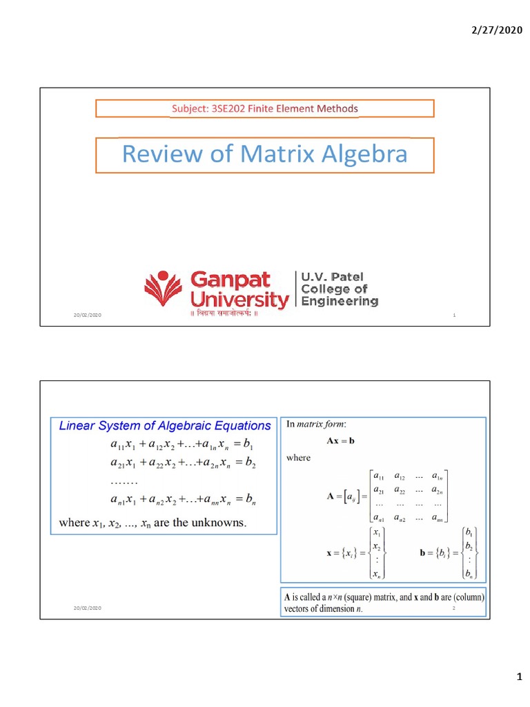 Unit 2 FEM PDF | PDF | Finite Element Method | Mechanics