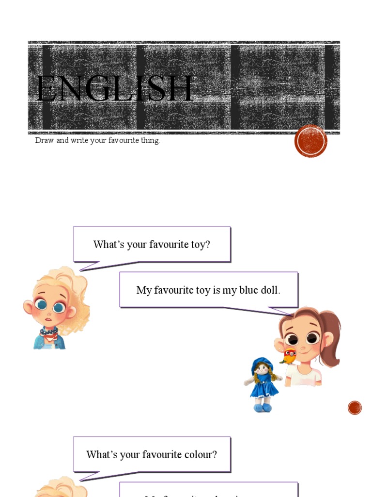English - Draw and Write | PDF