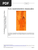 Clasificacion de Los Instrumentos Primitivos | PDF | Instrumentos ...
