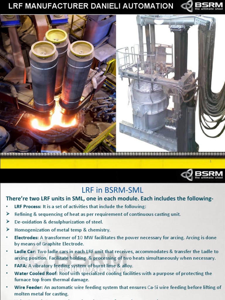 LRF Manufacturer Danieli Automation | PDF | Physical Sciences | Materials
