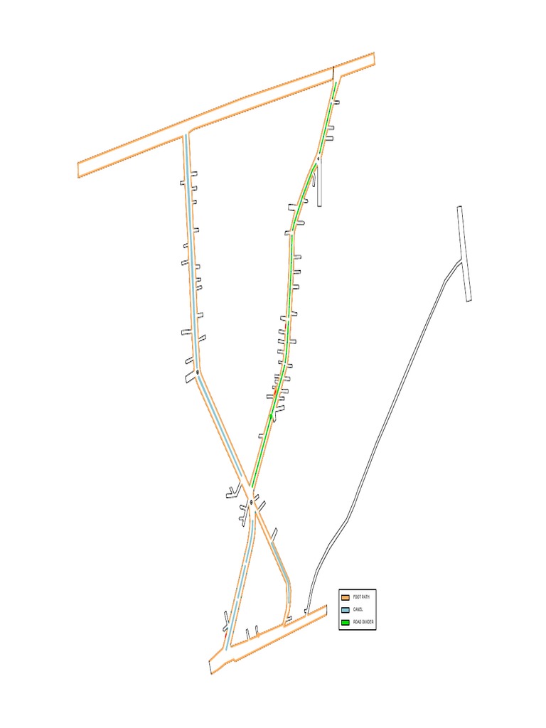 Foot Path Design and Road Dividers | PDF
