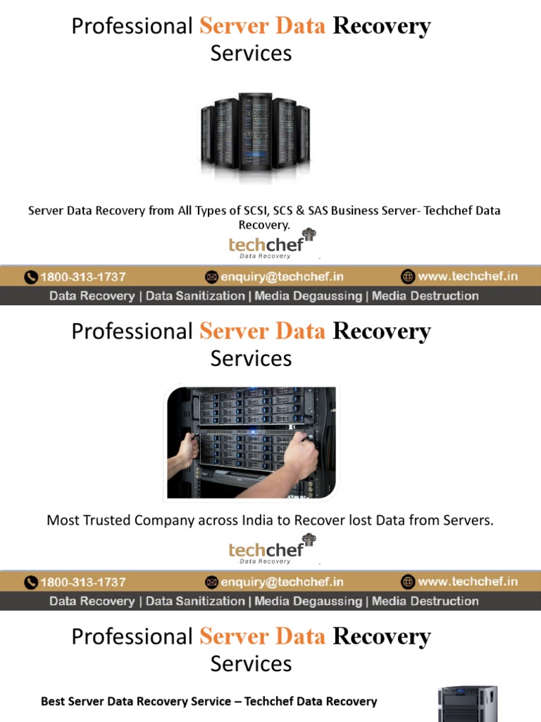 Business Server Data Recovery | PDF | Server (Computing) | Hard Disk Drive
