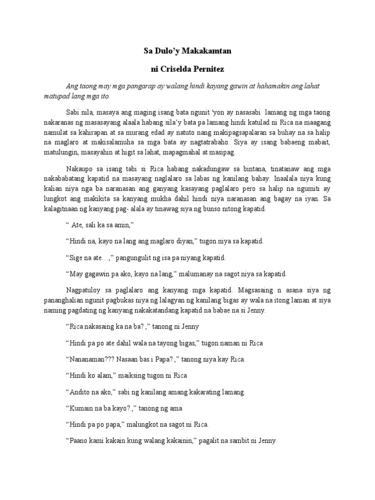 Pangarap | PDF