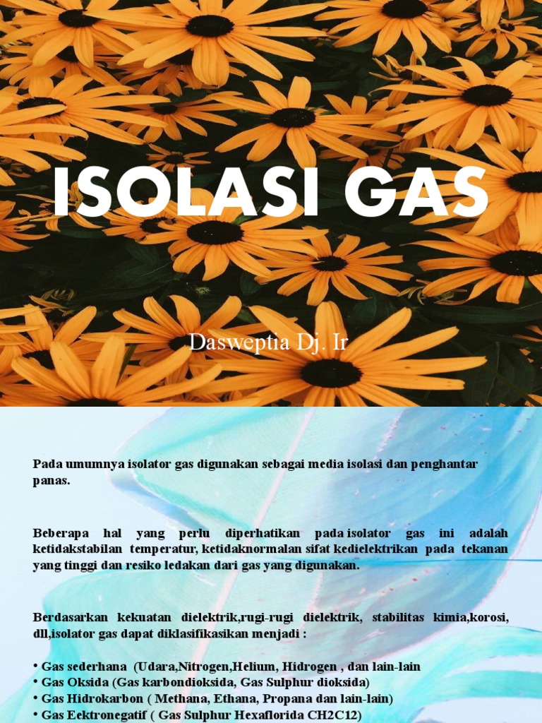 Sifat dan Jenis Isolator Gas SF6 | PDF