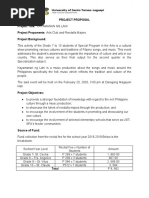 Intramurals Activity Proposal 2025 | PDF | Learning