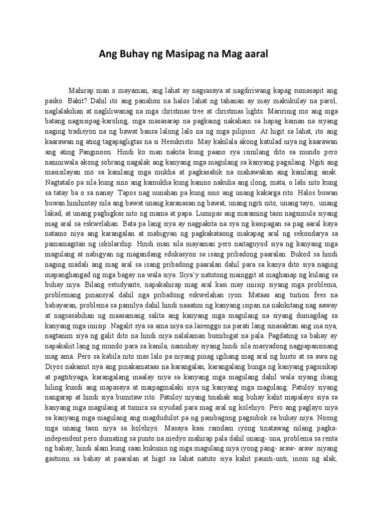 Mahirap Man o Mayaman | PDF