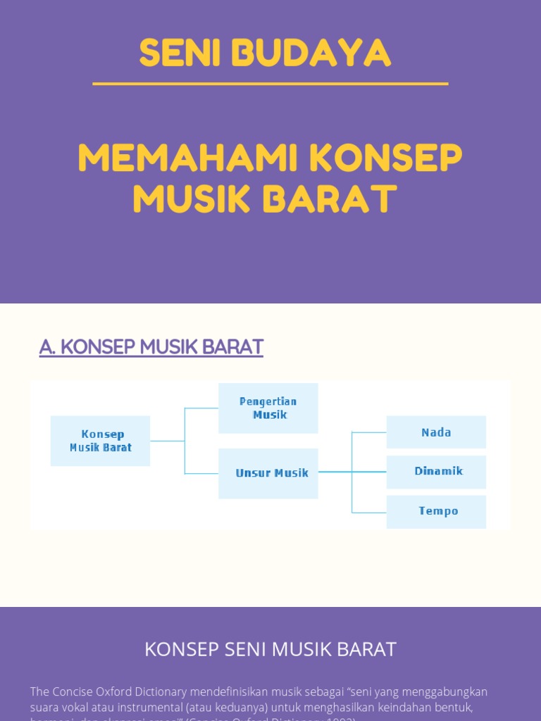 Memahami Konsep Musik Barat DGN Soal | PDF