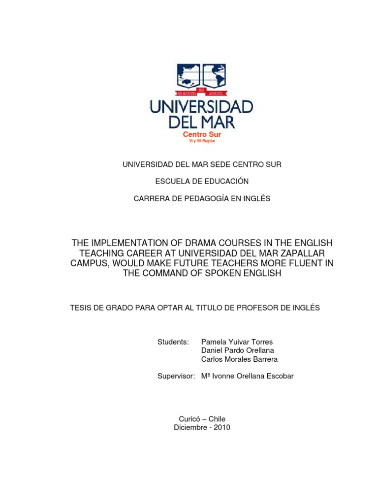 Pacada (1) - Vcon Numero FINAL | PDF | Fluency | Second Language