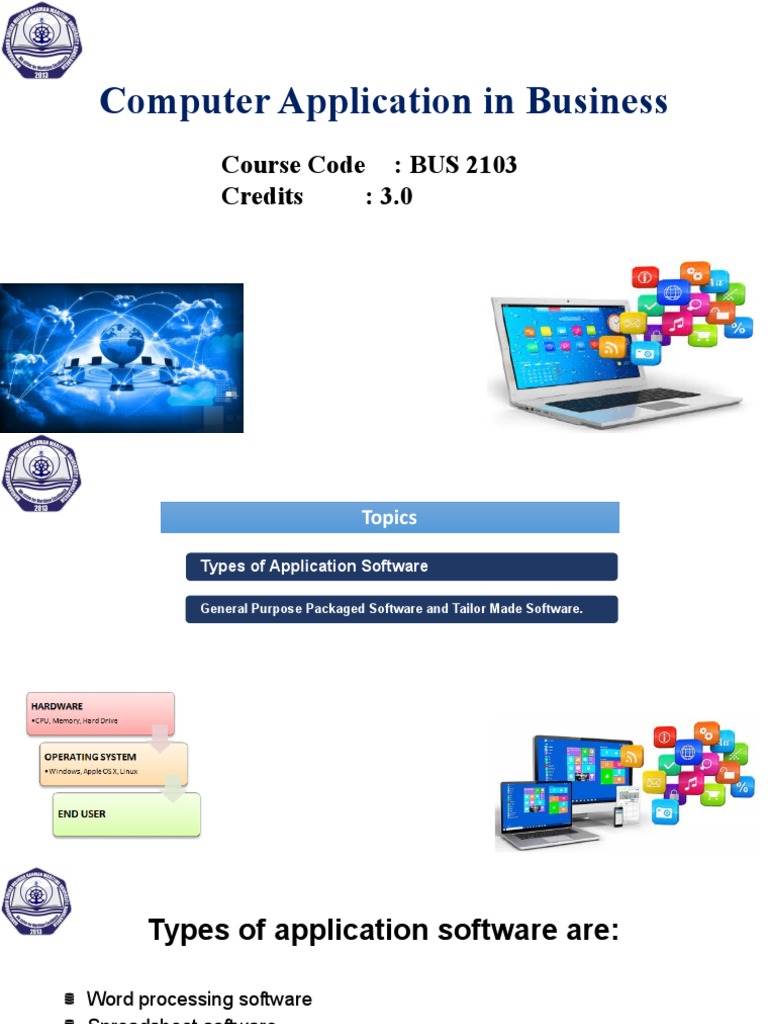 Slides On Application, Package - Tailor Made Software | PDF | I Work ...