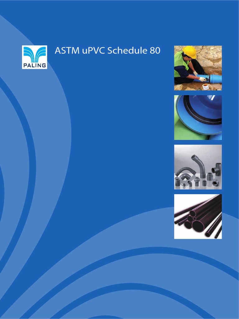 Industrial Piping - PVC U Schedule 80 (Astm Standard 1785) PDF | PDF ...
