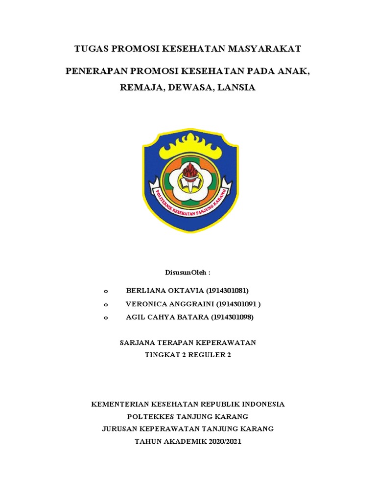 Makalah - Promkes K.12. | PDF