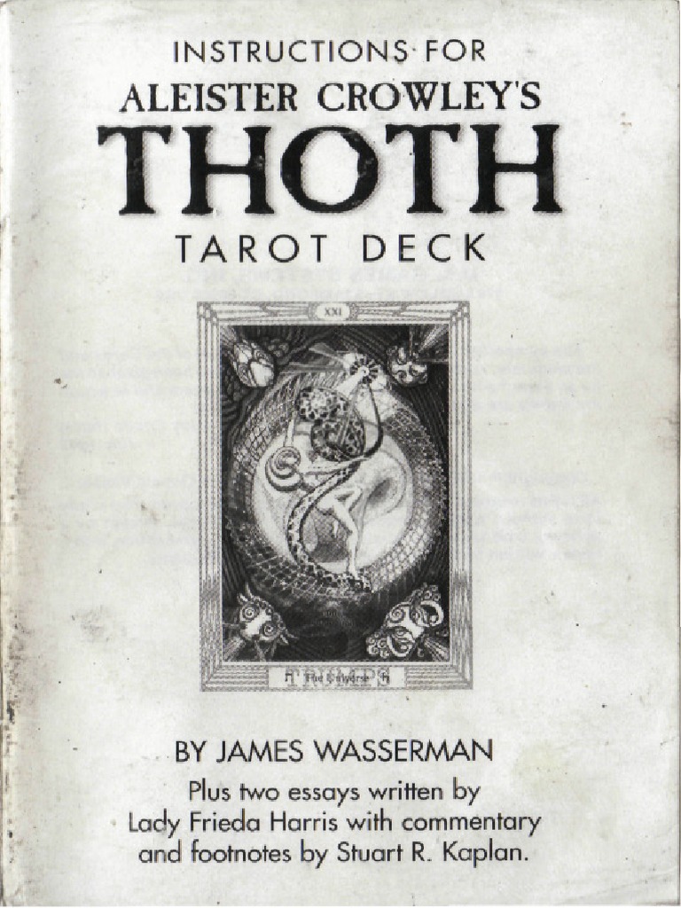 Booklet - Instructions For Thoth Tarot Deck PDF | PDF | Science | Astronomy