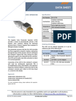 Fike Impulse Valve Operator Overview | PDF | Valve | Amplifier