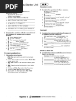 Grammar Vocabulary 3star Starter PDF | PDF