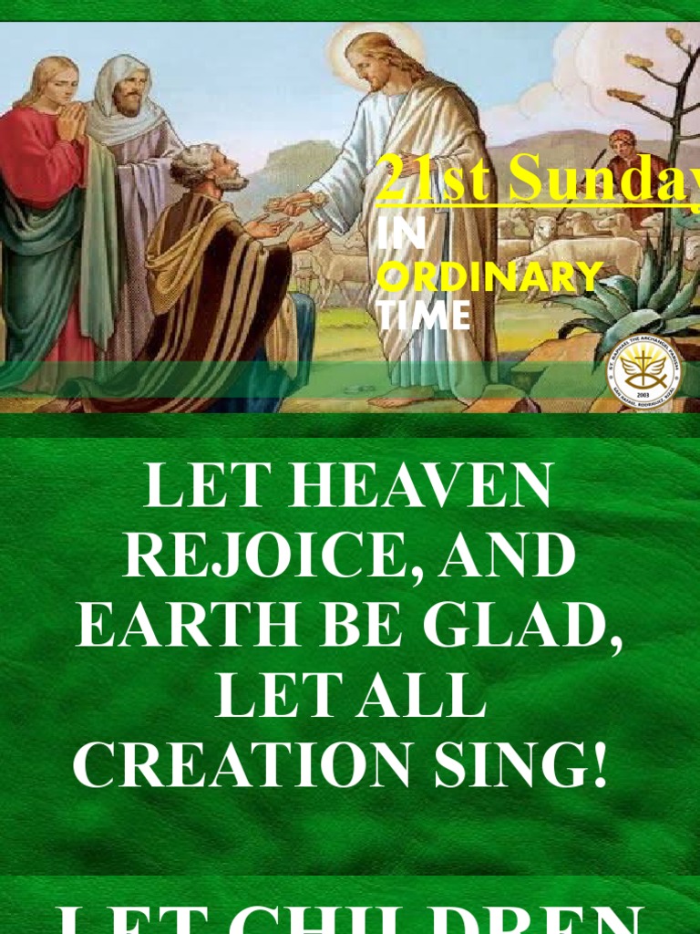 Ordinary Times Eng Mass | PDF | God The Father | Glory (Religion)
