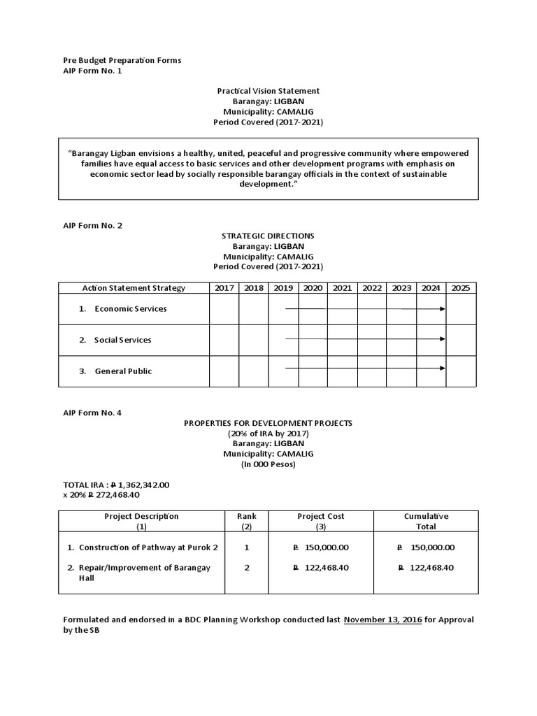 Sample Barangay Budget | PDF | Property Tax | Expense