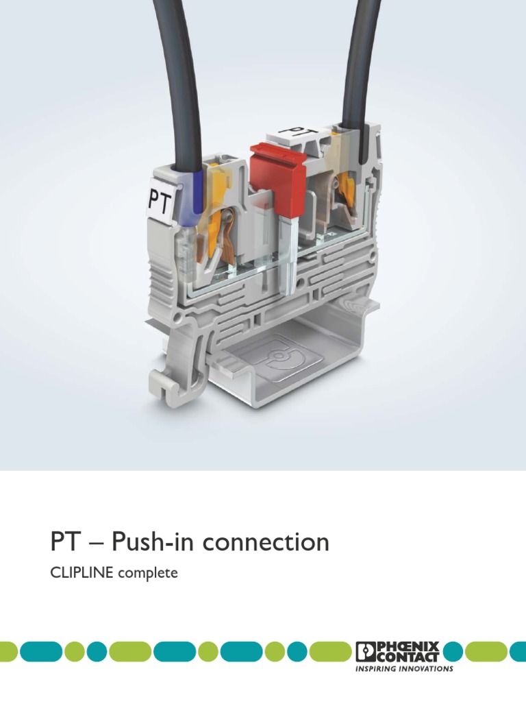Phoenix Série PT | PDF | Electrical Connector | Fuse (Electrical)