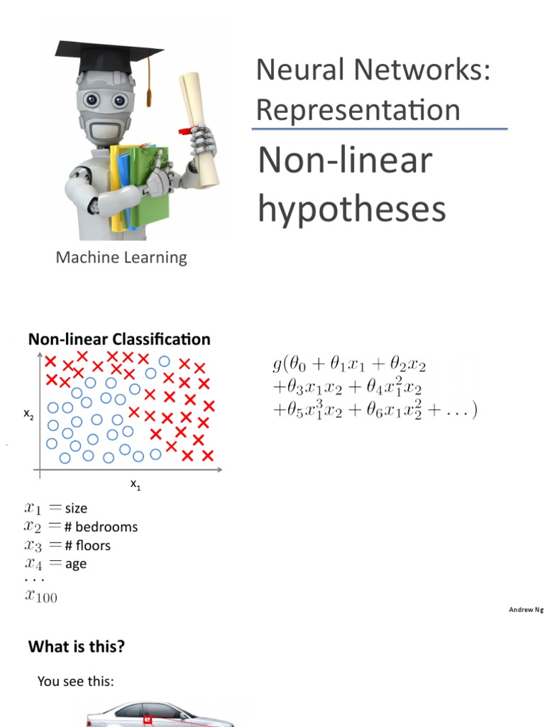 Neural Networks: Representation: Non-Linear Hypotheses | PDF | Artificial Neural Network ...