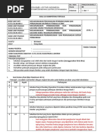 UJI DISTRIBUSI BANGSANG JTM Level 3 Bocoran Jawaban | PDF