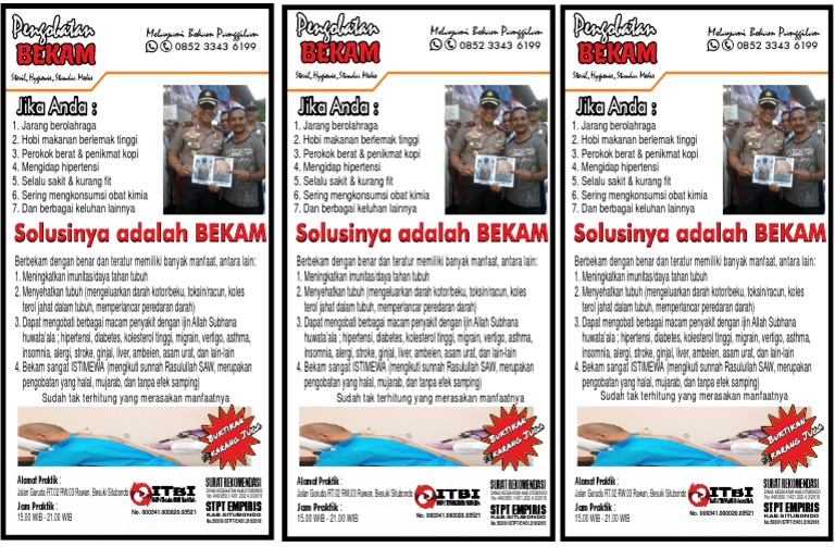 Contoh Brosur Bekam | PDF