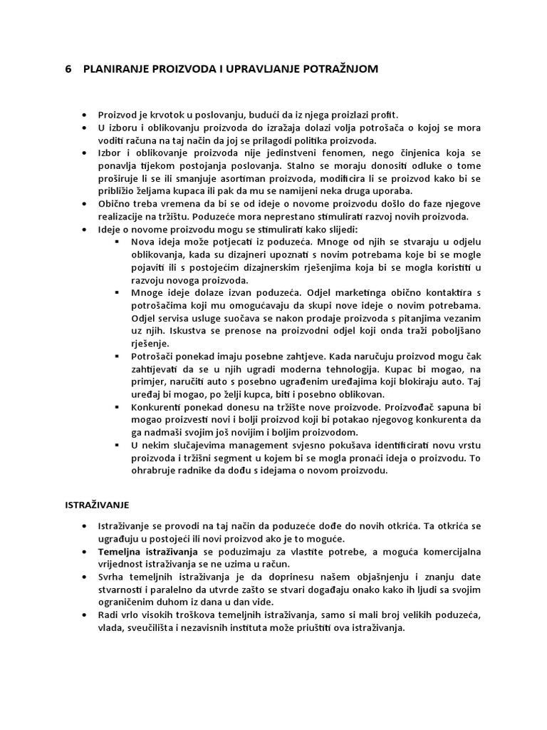 Operacijski Menadžment, Skripta Za 2. Kolokvij | PDF