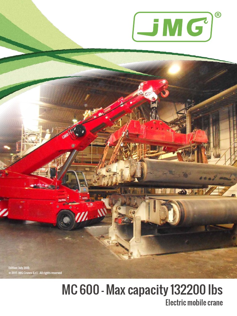 Brochure MC600 - USA | PDF | Crane (Machine) | Manufactured Goods