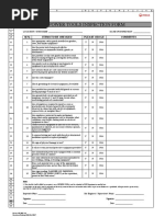 Electrical Safety Inspection Checklist-F | PDF | Equipment | Wire