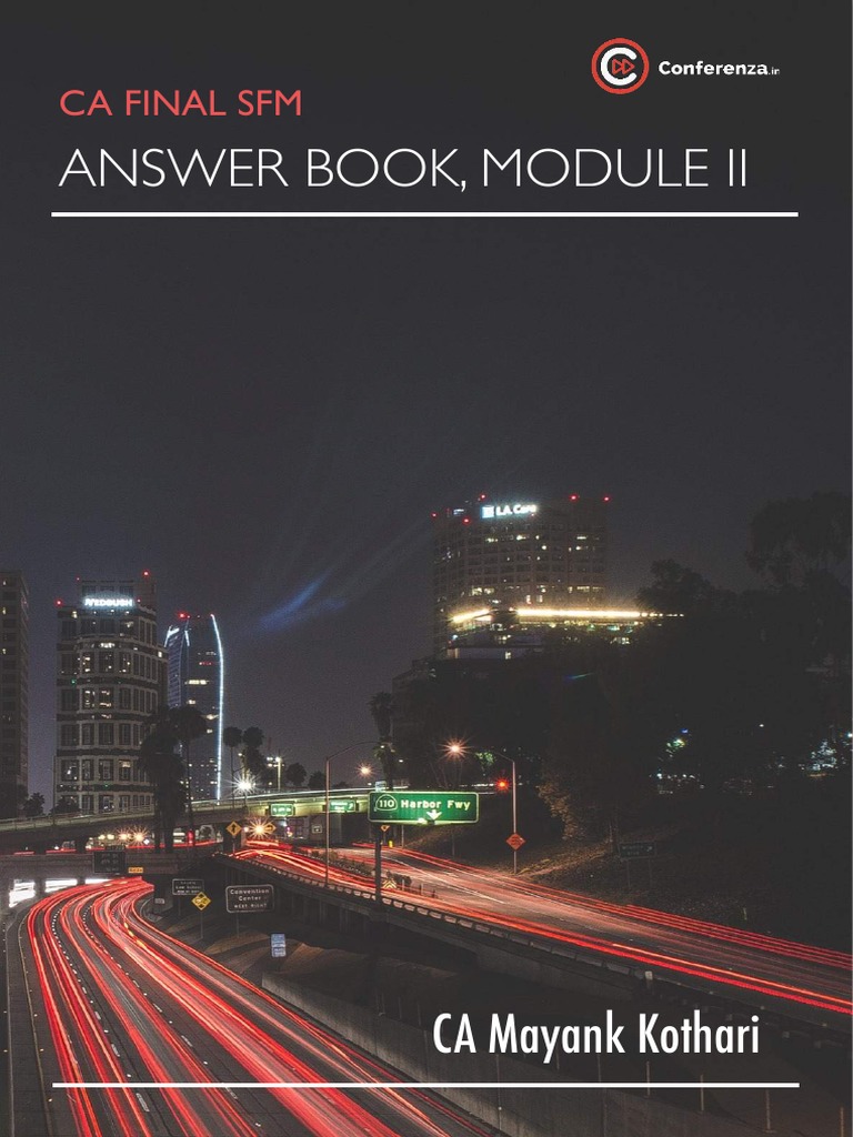 SFM Answer Book Module 2 Compressed Final PDF | PDF