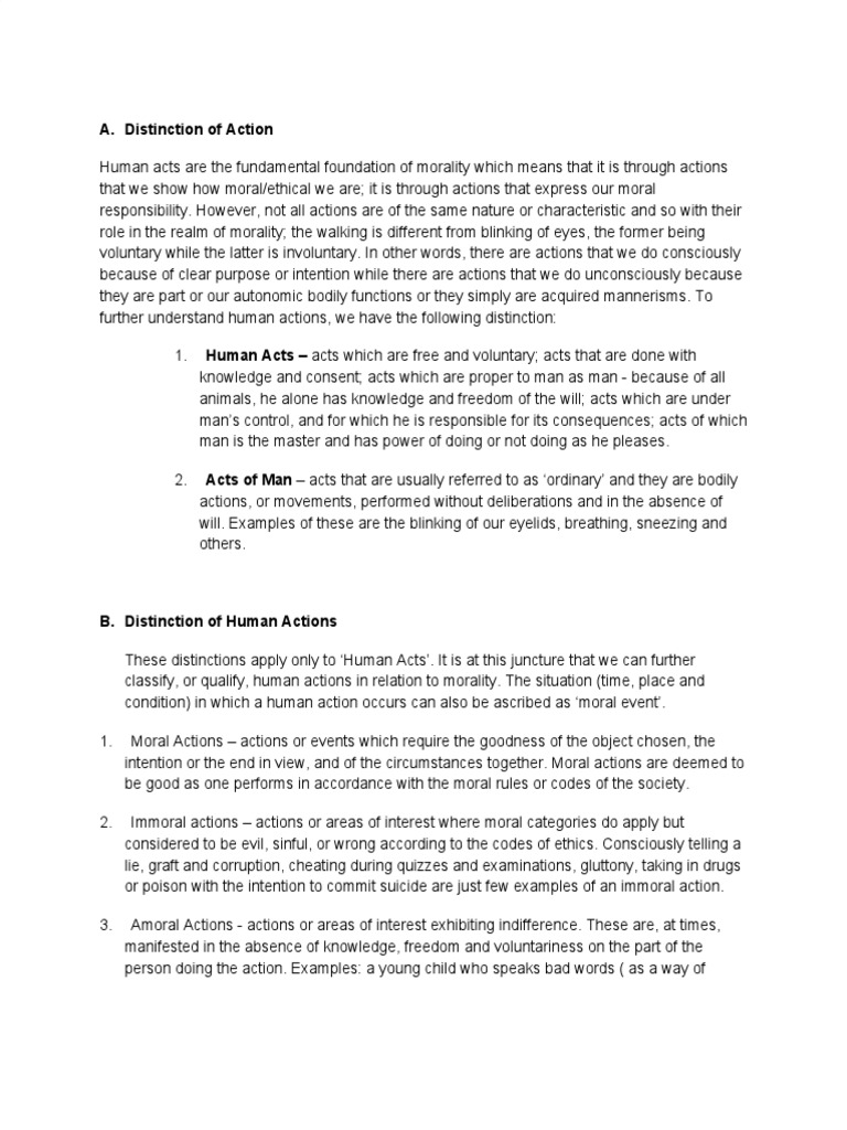 Introduction - Human Action | PDF | Free Will | Philosophical Theories