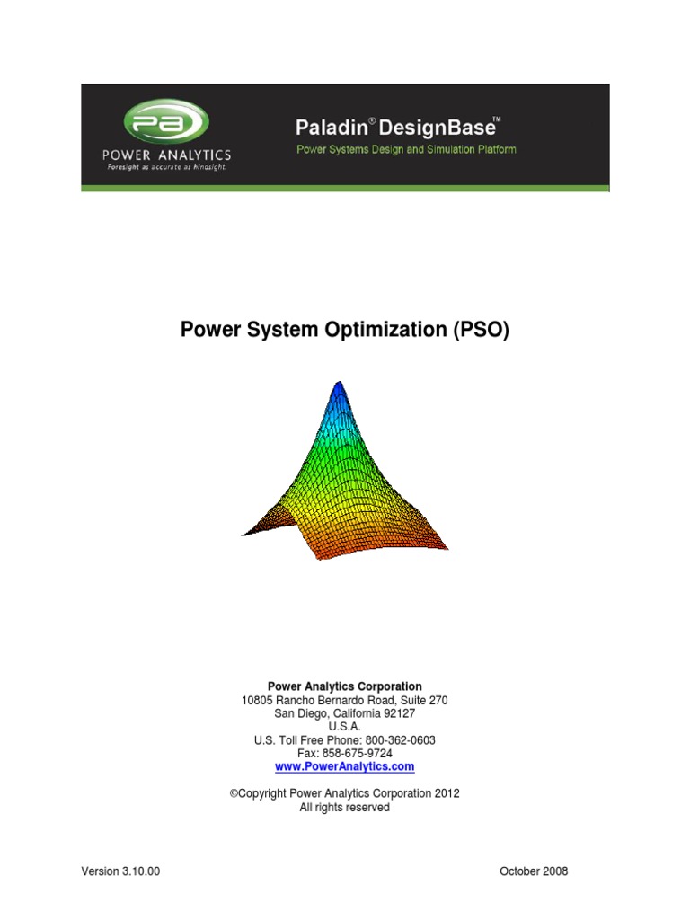 Pso PDF | PDF | Mathematical Optimization | Linear Programming