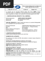 001 HDS Beta Quat 4 | PDF | Amoníaco | Agua