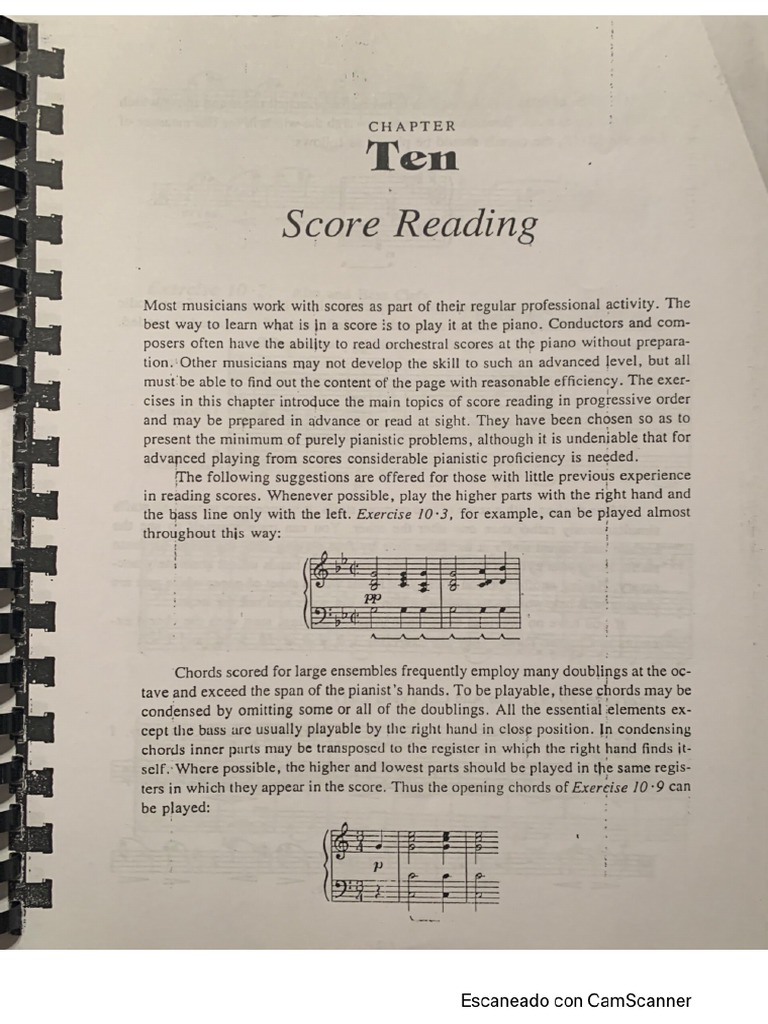 ScORE READING | PDF