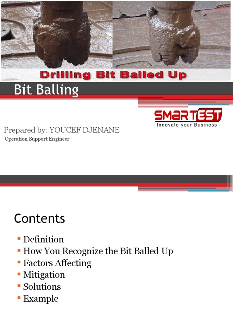 Bit Balling DJENANE YOUCEF | PDF | Oil Well | Drilling