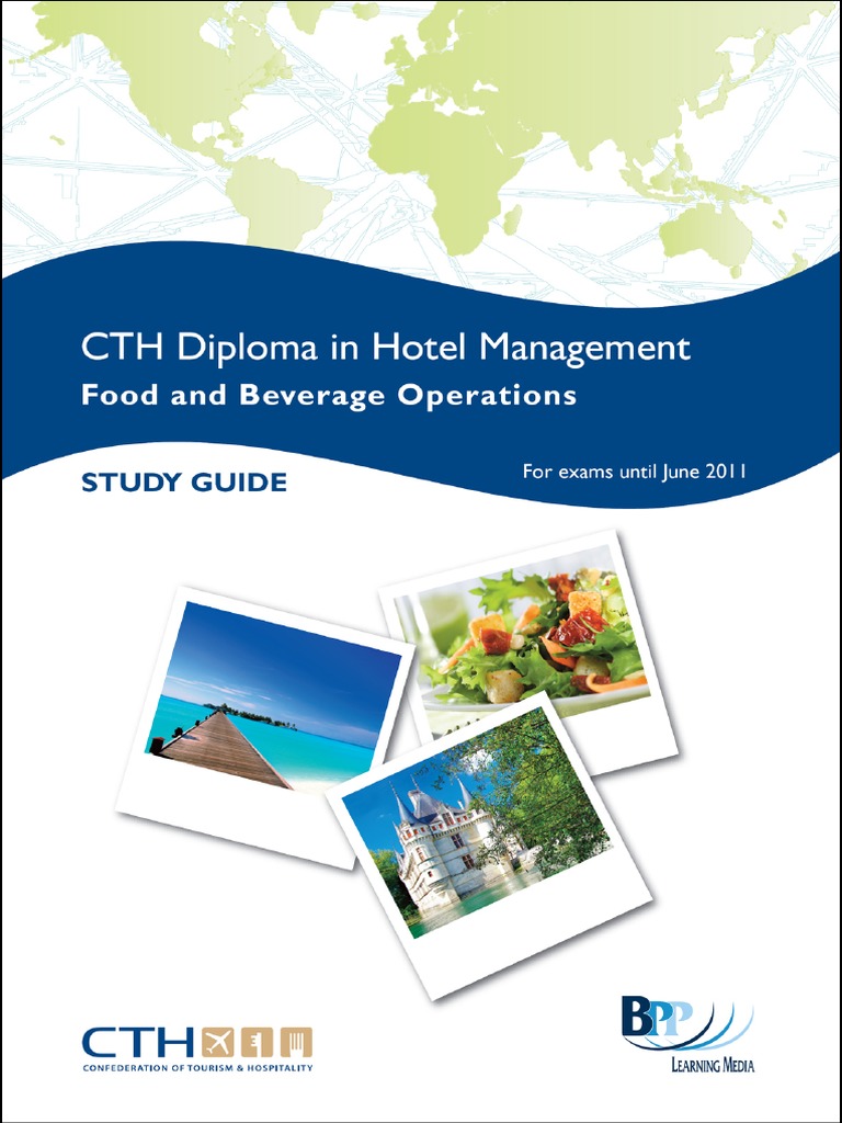 (Diploma in Hotel Management) BPP Learning Media - CTH Food and ...