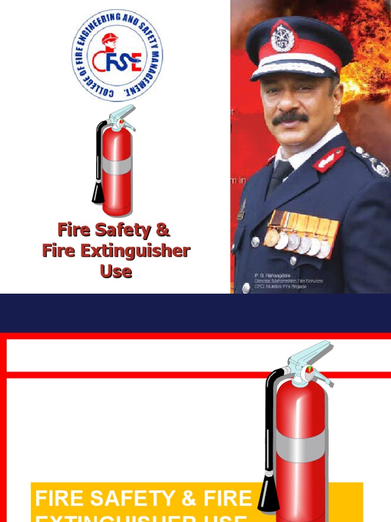 Fire Safety & Fire Extinguisher Use | PDF